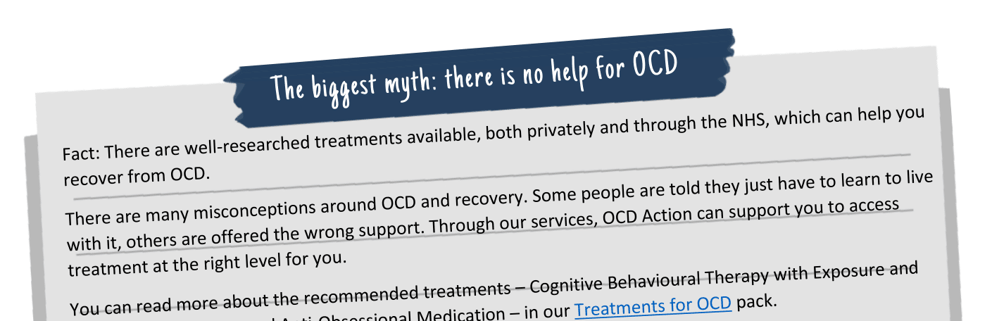 Obsessive-Compulsive Disorder - OCD Action